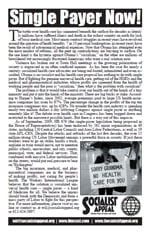 [Leaflet] Single Payer Now! - Revolutionary Communists of America