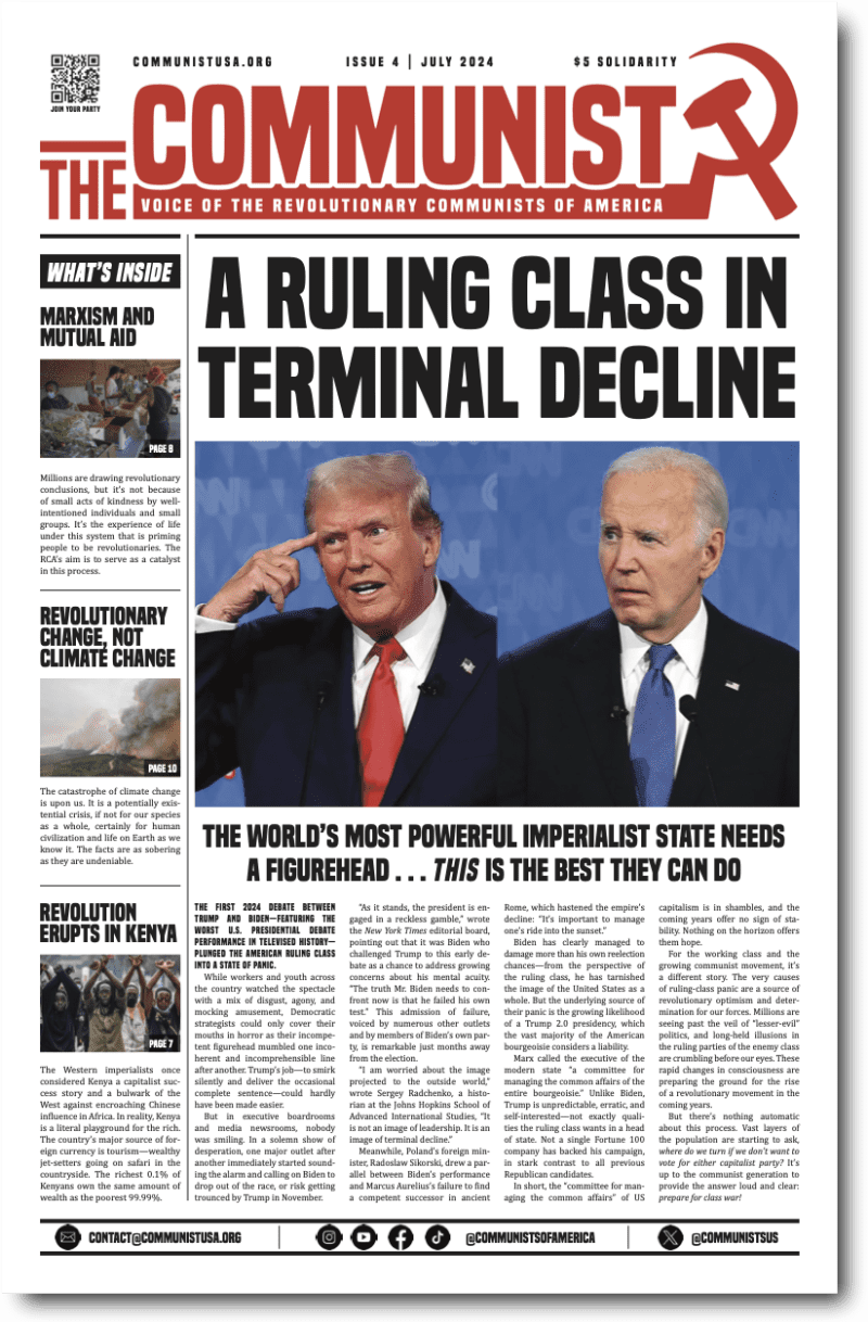 Founding Congress of the RCA: The Future of American Communism is ...