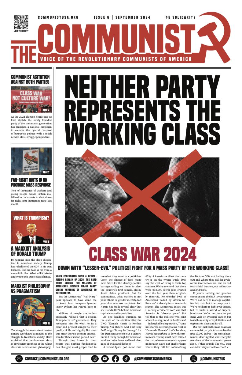 How Communists Use Bourgeois Elections - Revolutionary Communists of ...